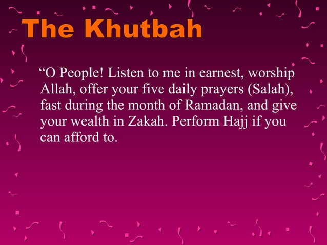 Prophet's Farewell, Islam | PPS | Islam | Religion & Spirituality