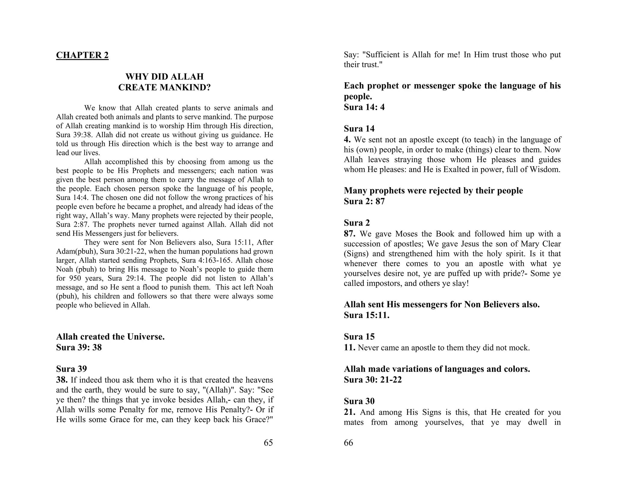 Prophet Muhammad the Last Messenger in the Bible | PDF