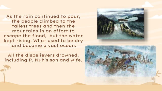 The Story of Prophet Nuh for Children | PPTX