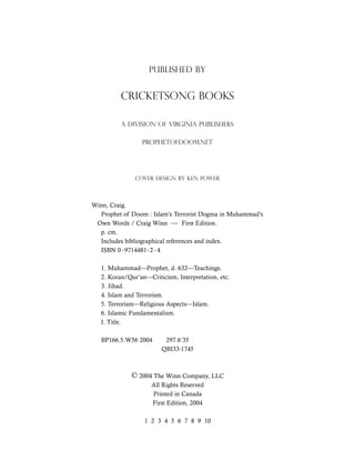Prophet of doom_letter_to_the_reader | PDF