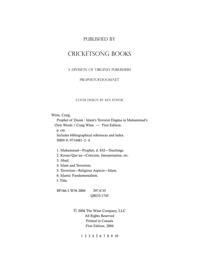 Prophet of doom_letter_to_the_reader | PDF