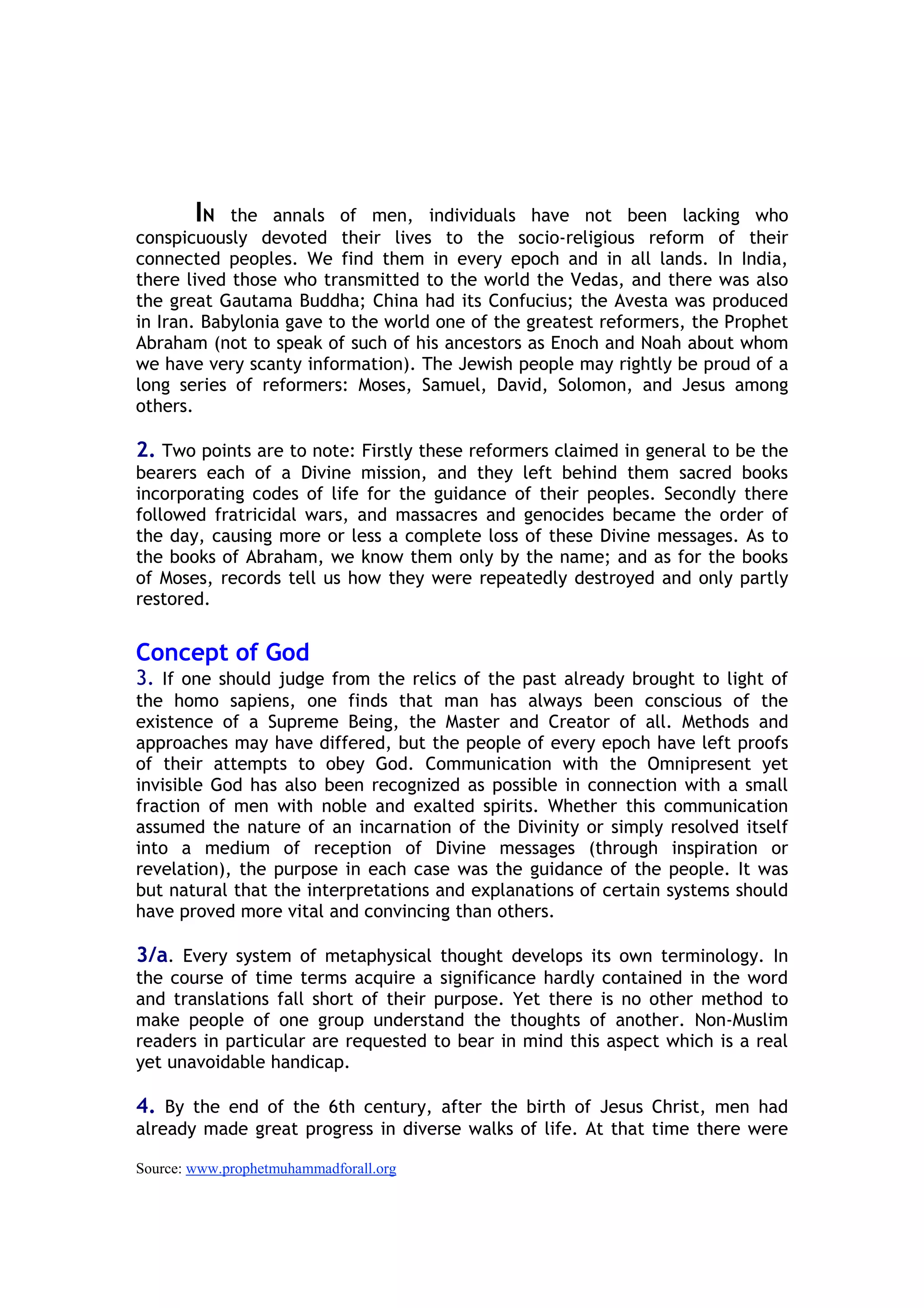 Prophet of Islam Biography by Hamidullah | PDF