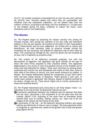 Prophet of Islam Biography by Hamidullah | PDF | Islam | Religion & Spirituality