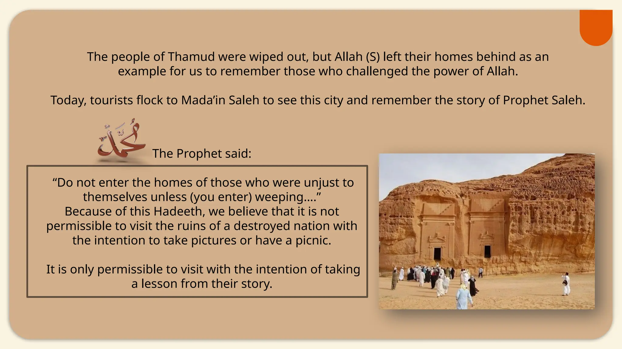 Prophet Saleh and Thamud: The Miracle of the Camel | PPTX