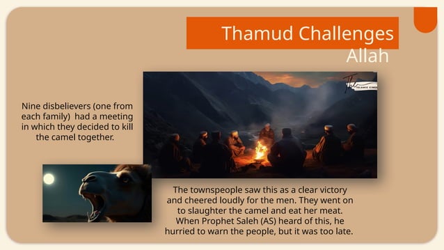 Prophet Saleh and Thamud: The Miracle of the Camel | PPT