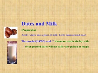 Prophet s diet | PPT