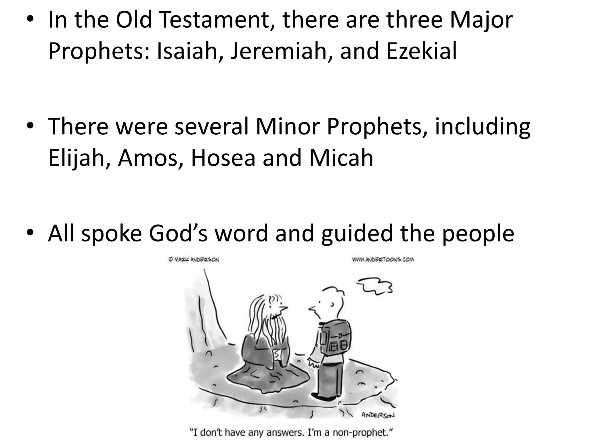 Prophets grade6#14 | PPTX