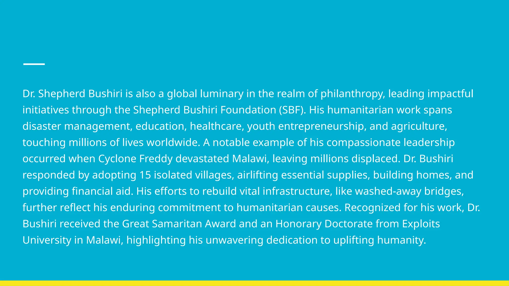 Prophet Shepherd Bushiri | Major 1 | ECG Church | PPTX | Christianity ...