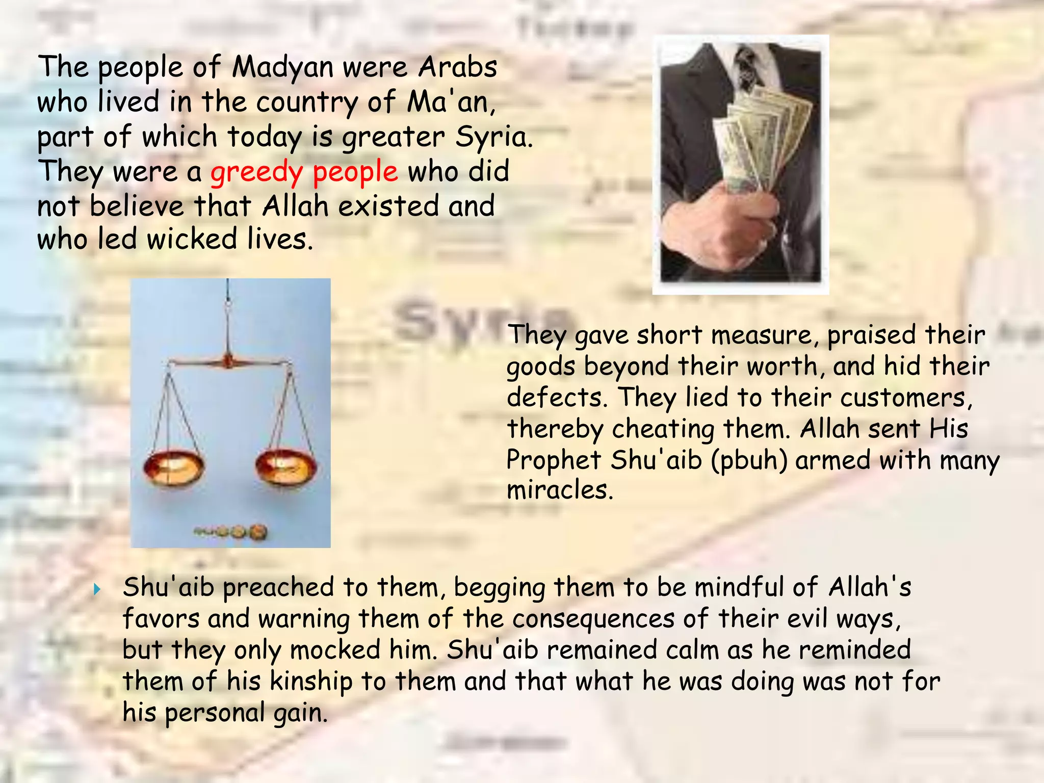Prophet shu’aib | PPTX