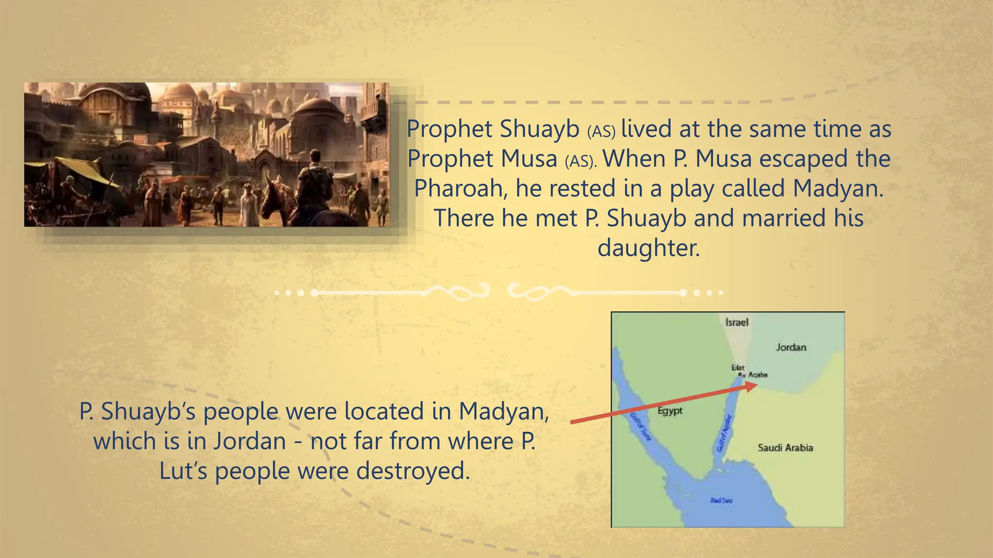 Prophet Shuayb & the People of the Aykah | PPT