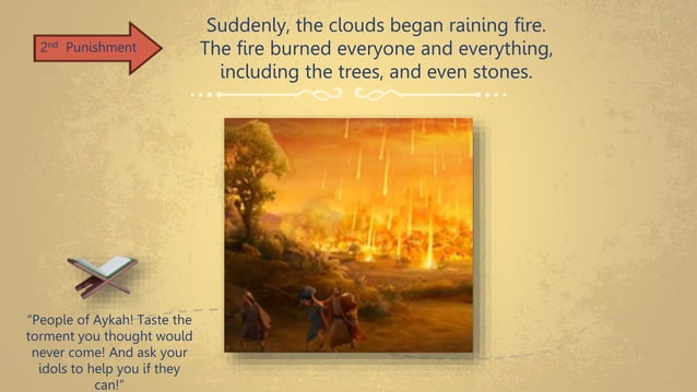 Prophet Shuayb & the People of the Aykah | PPT