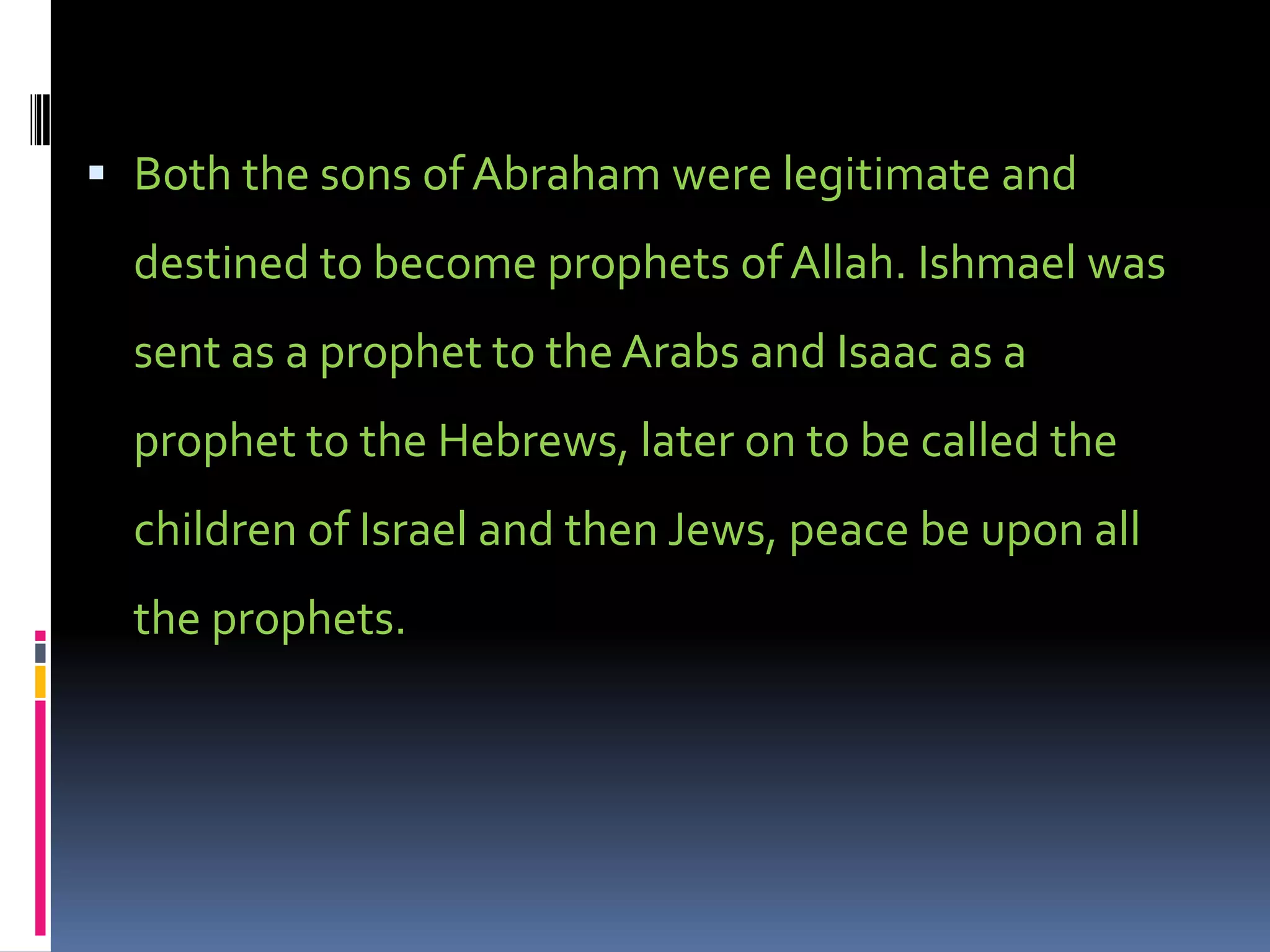 Prophets of allah | PPSX
