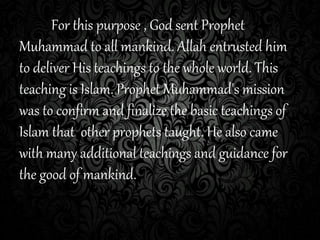 Prophets of islam | PPTX