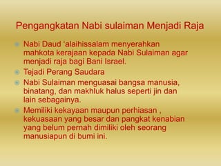 (Prophet sulaiman as) fix | PPT