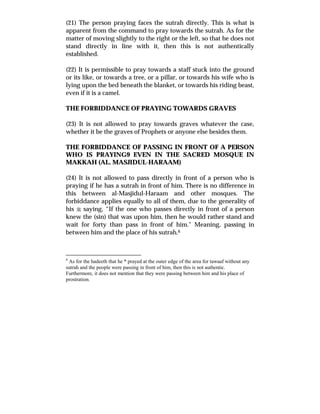 The Prophet’s Prayer Described | PDF