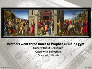Story of Prophet Yusuf | PPTX