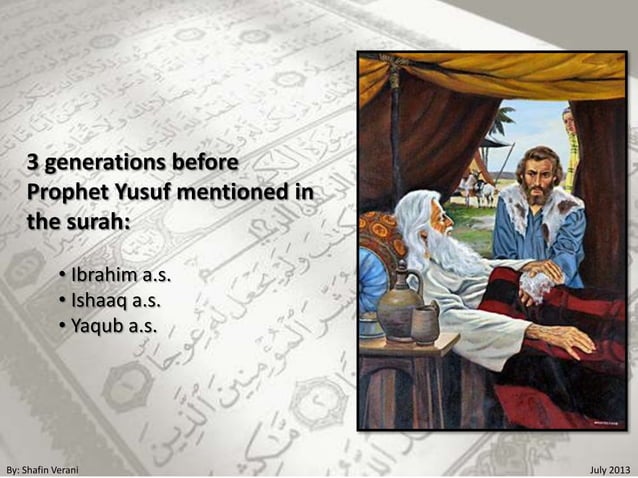 Story of Prophet Yusuf | PPTX | Islam | Religion & Spirituality