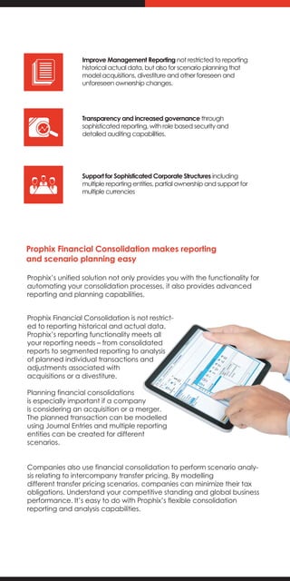 Prophix fc brochure slideshare | PDF