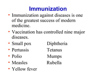 Prophylactic immunization based on medical science | PPT