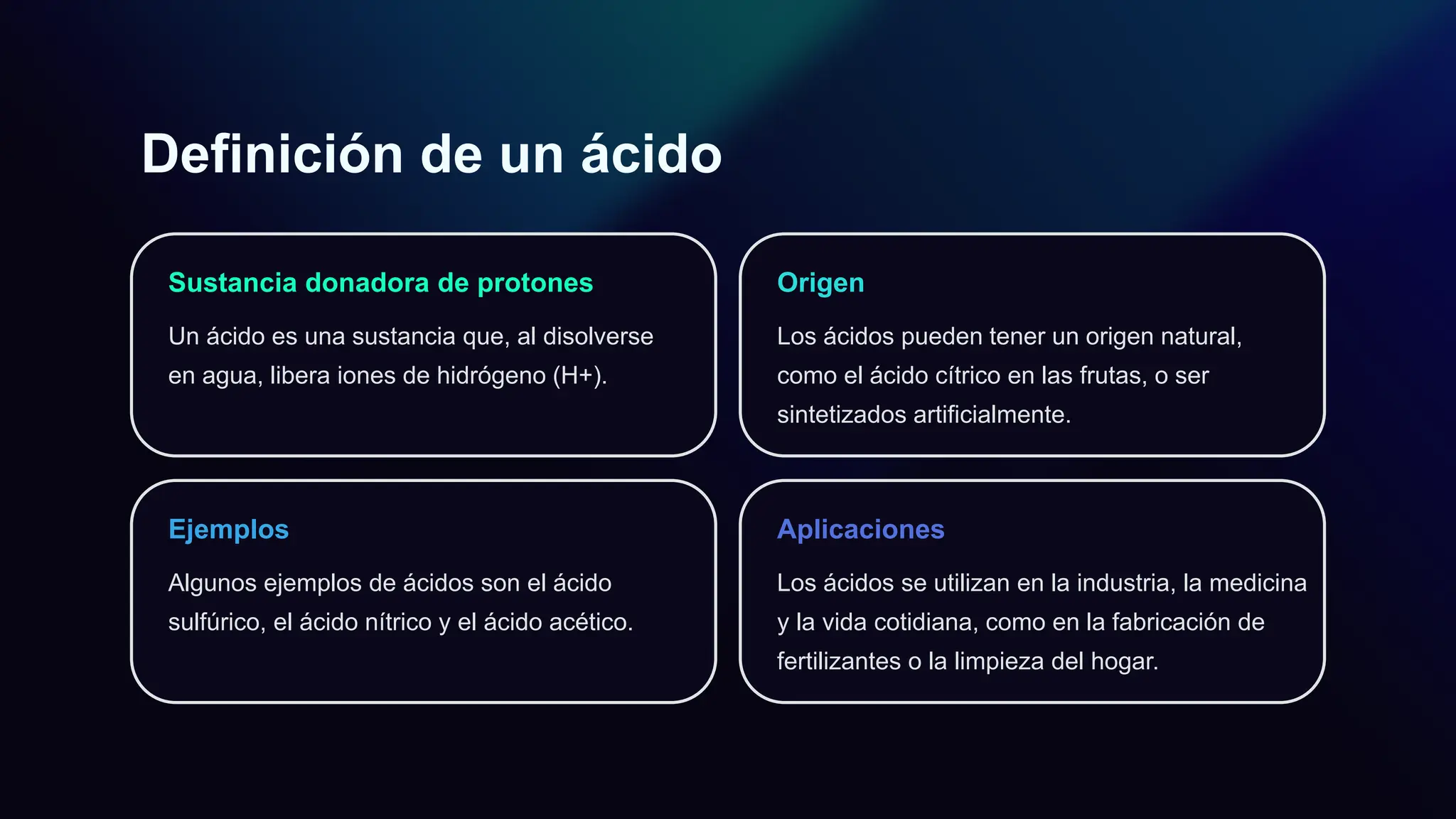 Propiedades de ácidos y bases, comportamiento y composicion | PPT