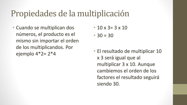 Propiedades de-la-suma-y-la-multiplicación exposición | PPT