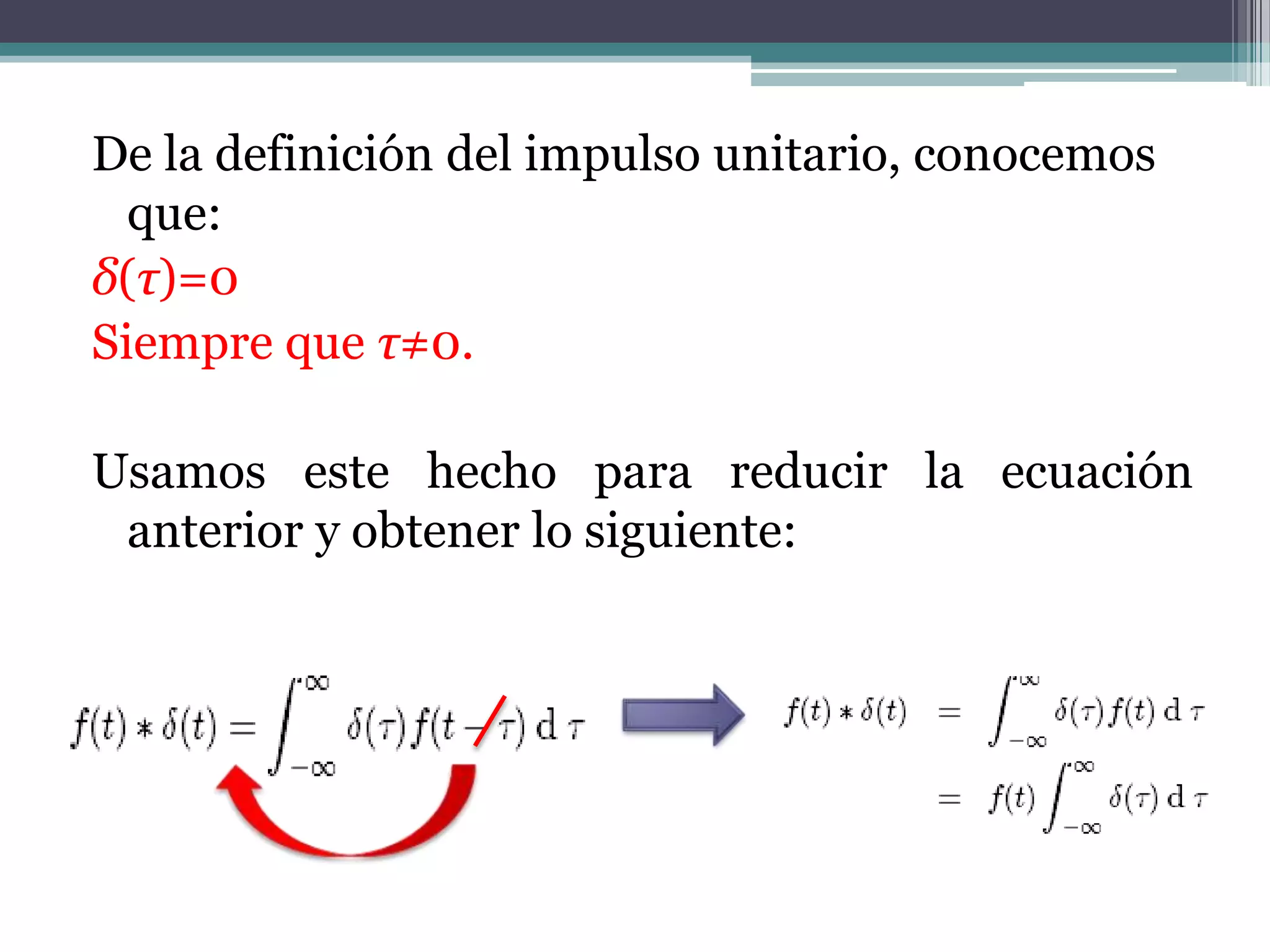 Propiedades de la convolución | PPTX