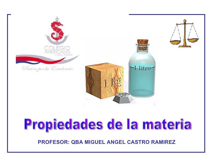 Que es materia ejemplos - Imagui