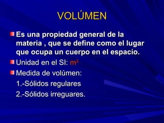 Propiedades de la materia | PPT