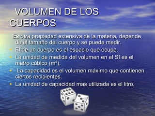 Propiedades de la materia | PPT