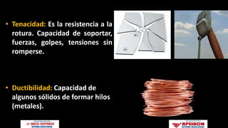 _PROPIEDADES DE LA MATERIA PARA EDUCACION SECUNDARIA | PPTX