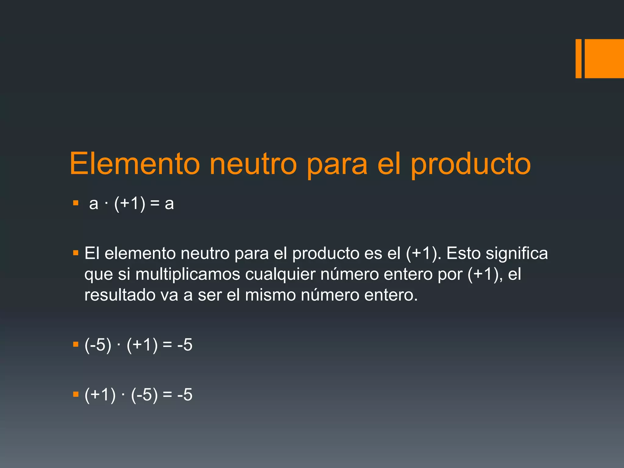 Propiedades de la multiplicación de números enteros | PPTX