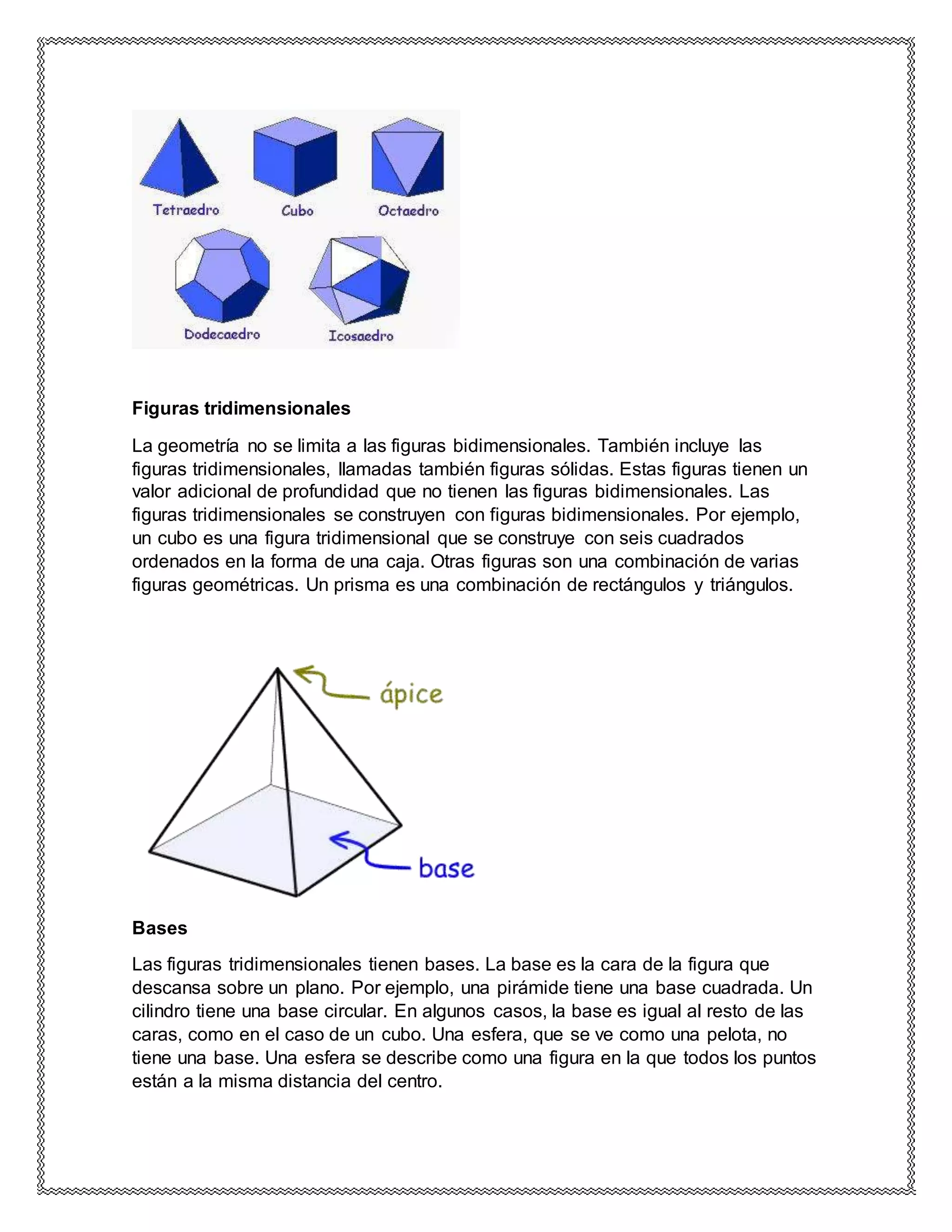 Propiedades de las figuras geométricas planas | DOCX