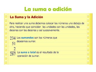 Propiedades de la suma | PPT