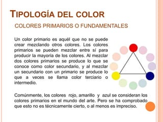 Propiedades del color | PPTX