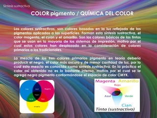 Propiedades del color | PPTX