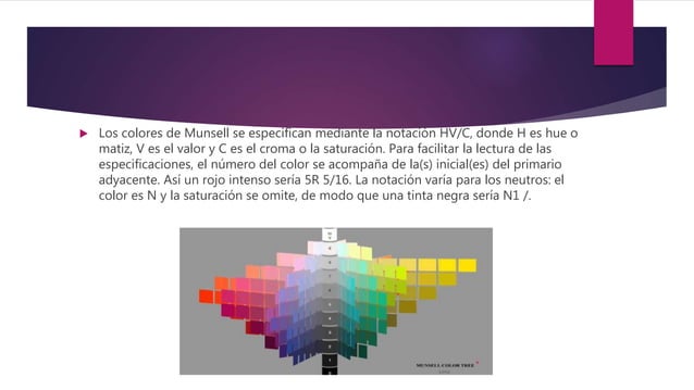 Propiedades del color y escala de valores