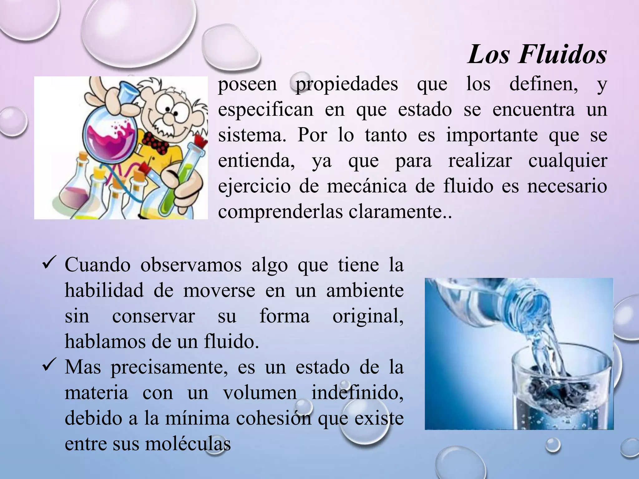 Propiedades de los fluidos | PPT | Descarga Gratuita