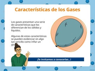 PROPIEDADES DE LOS GASES: EXPANSIBILIDAD, COMPRESIÓN | PPTX