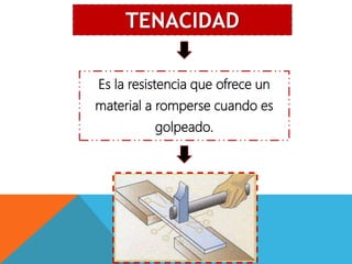 Propiedades de los materiales | PPTX