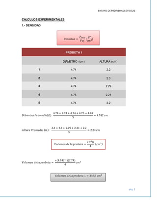 Propiedades fisicas | DOCX