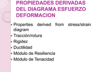 Propiedades mecanicas | PPTX
