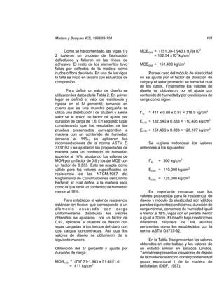 Propiedades mecanicas madera encino | PDF