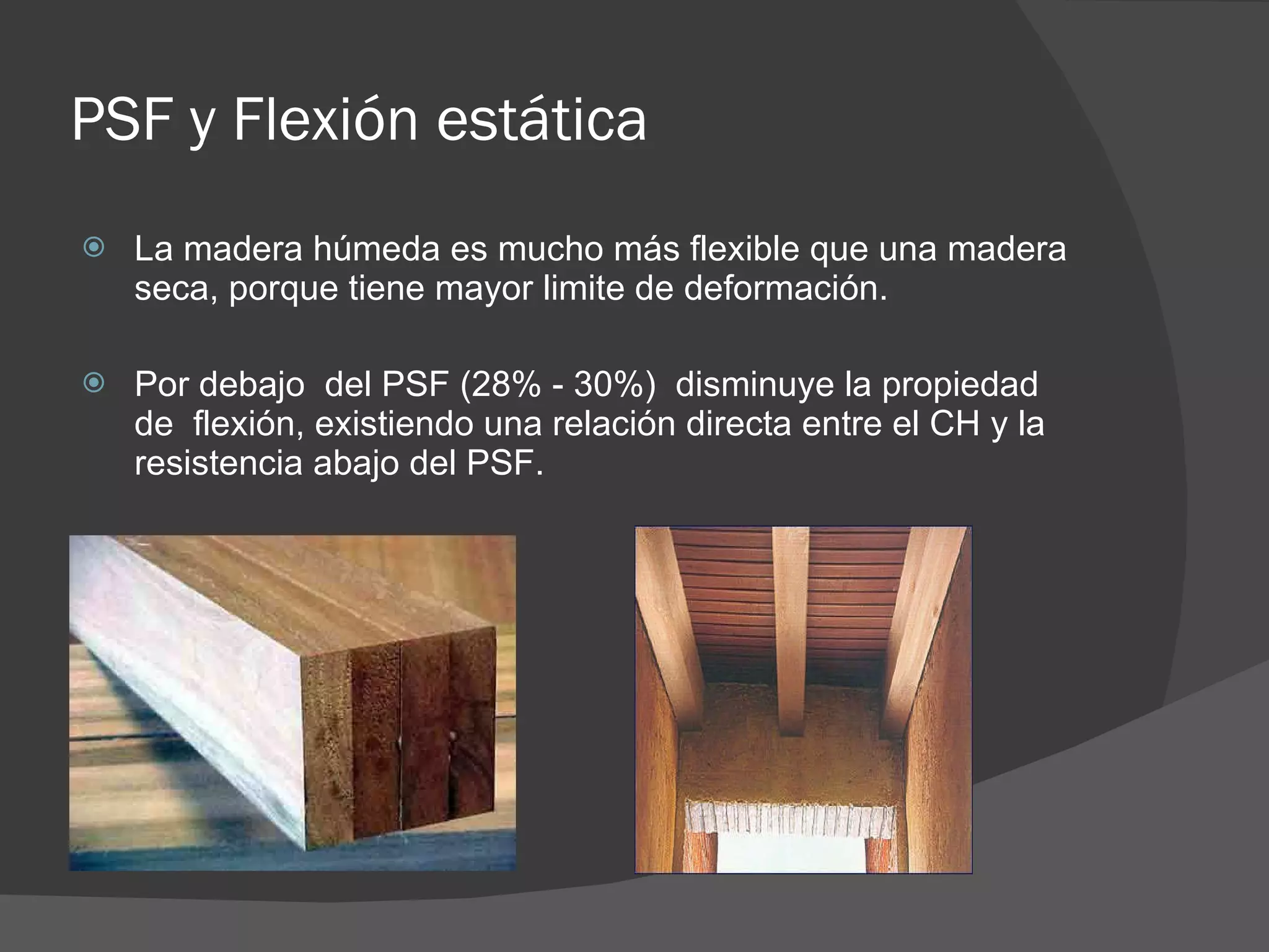 Propiedades mecánicas de la madera1 | PPT