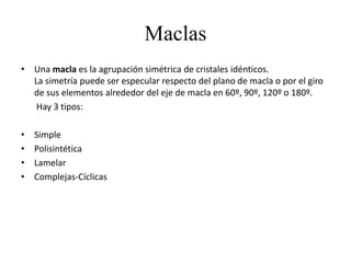 Propiedades ópticas en los minerales | PPTX
