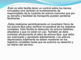 Propiedad planta y equipo. | PPTX