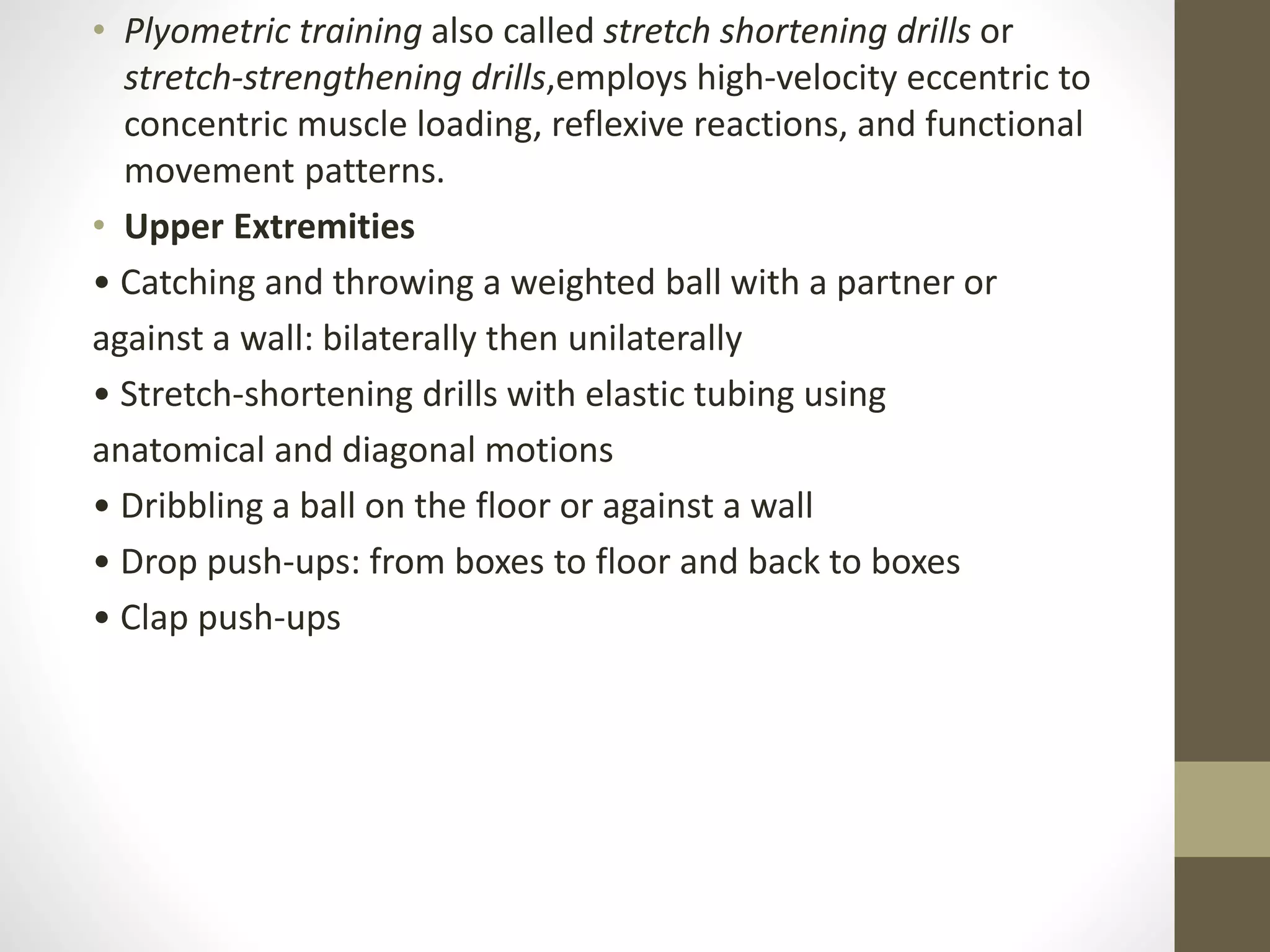 Propioceptive neuromuscular facilitation | PPTX