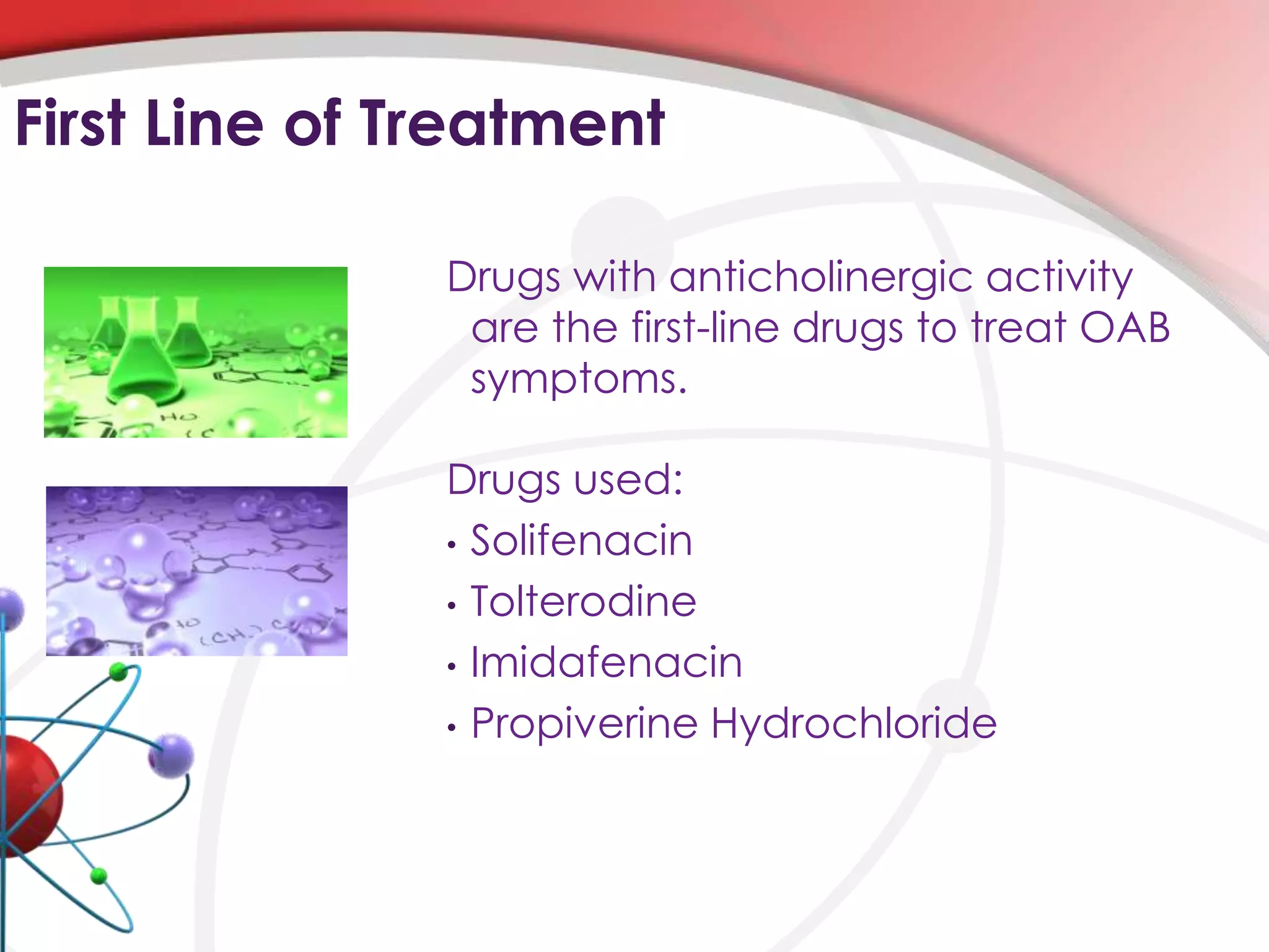 Propiverine hydrochloride vs previous anticholinergic agents (For ...