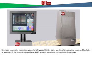 Propix Bliss- A Blister inspection | PPT