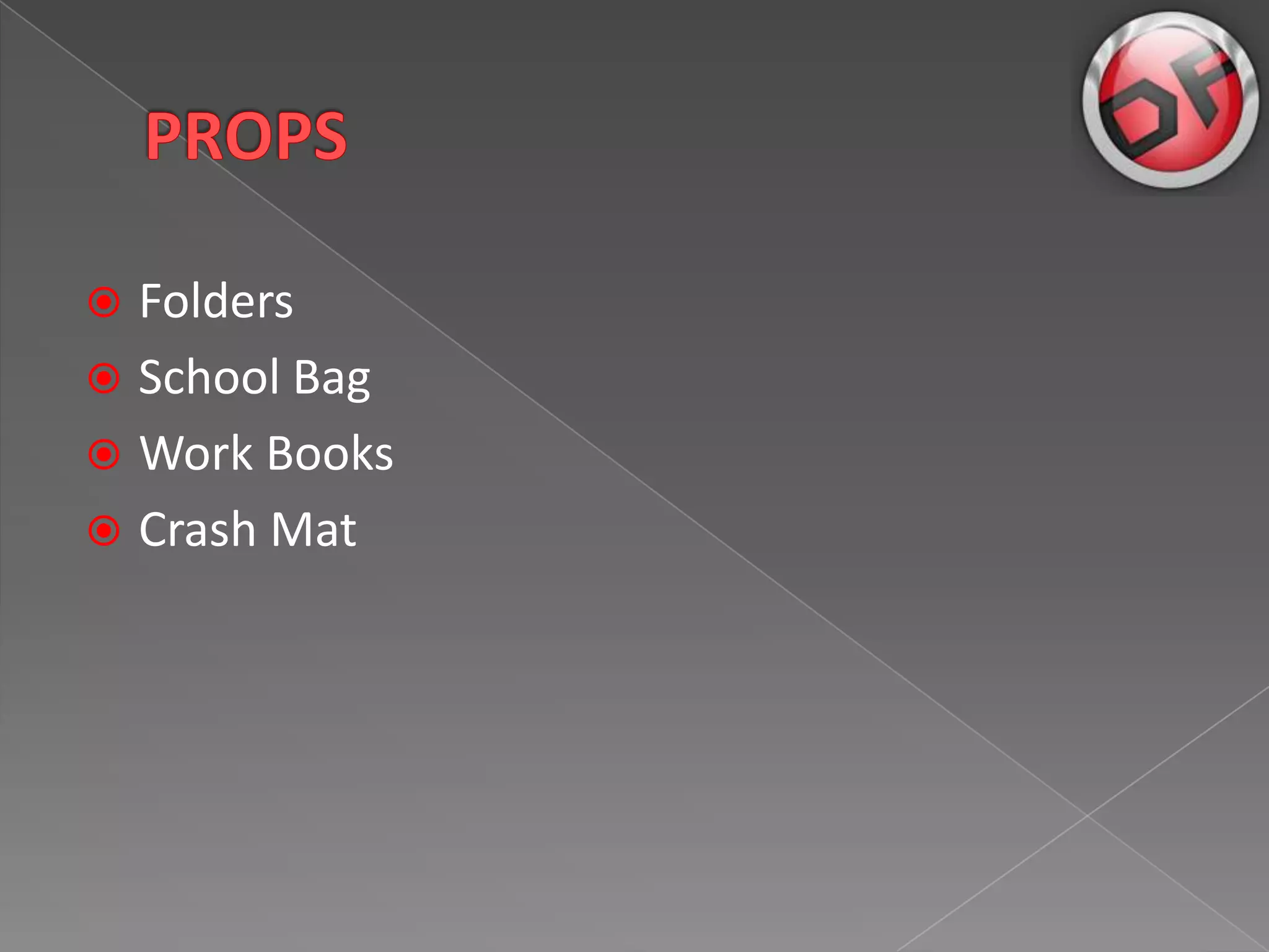 Prop notes | PPTX