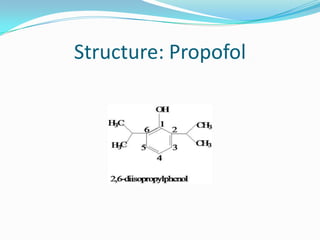 Propofol | PDF